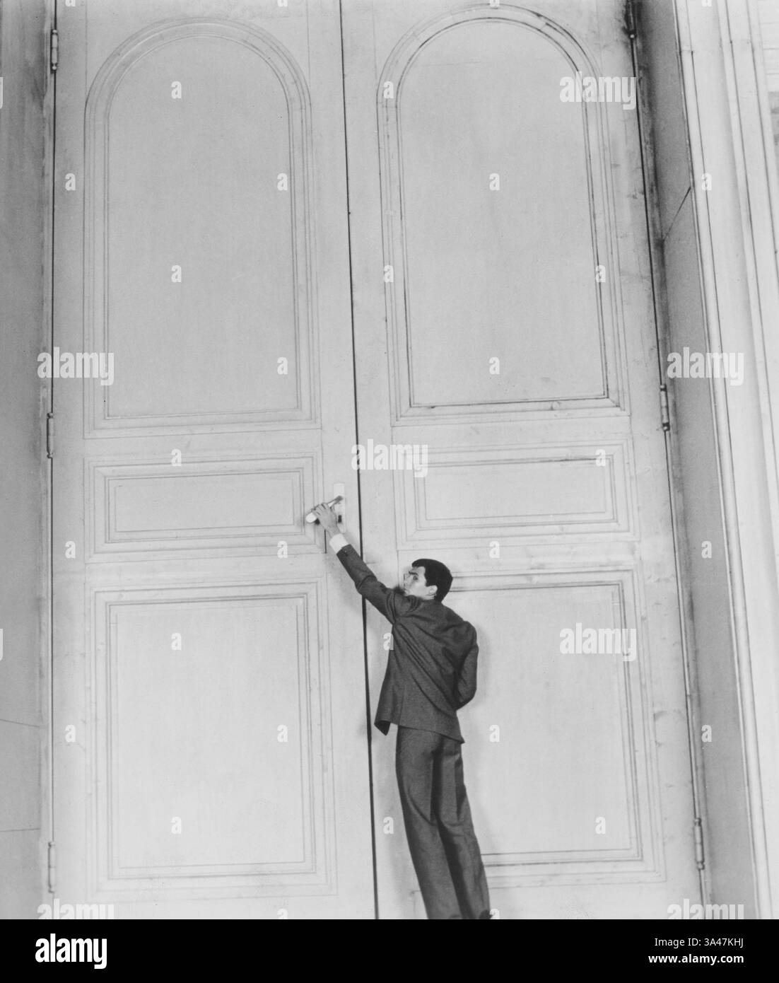 March 20, 2006 - ''Anthony Perkins, on-set of the Film, ''''The Trial ...