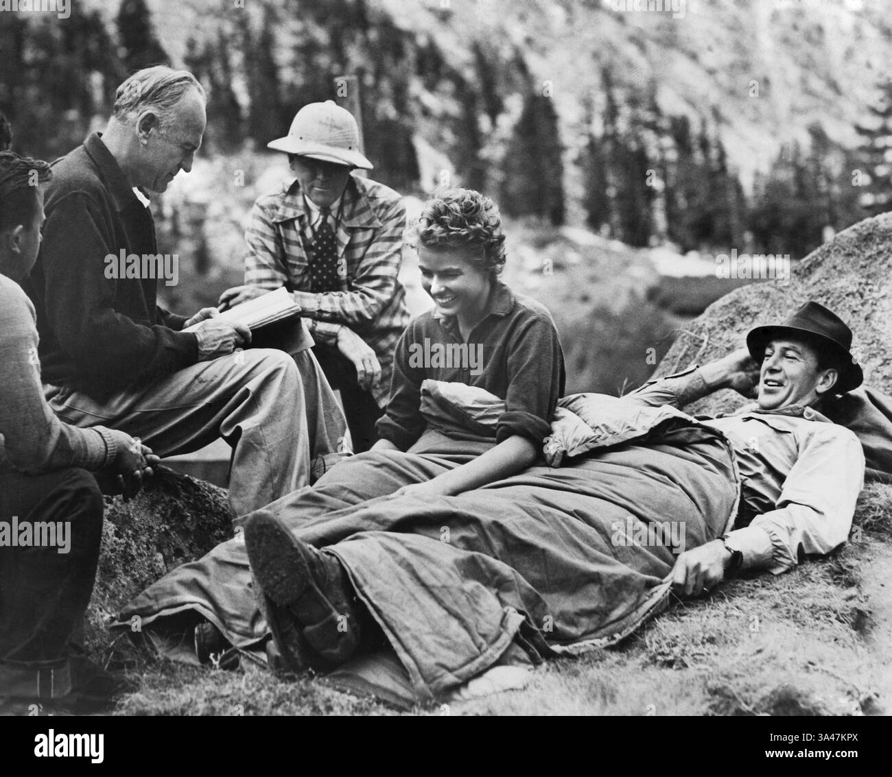 Ingrid bergman portrait with men hi-res stock photography and images ...