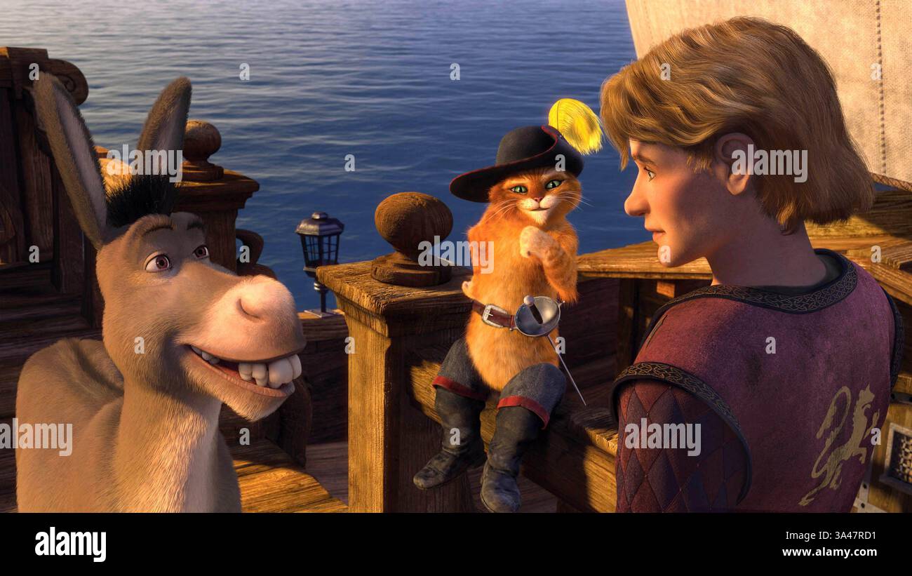May 31, 2007 - Donkey (EDDIE MURPHY) and Puss In Boots (ANTONIO ...