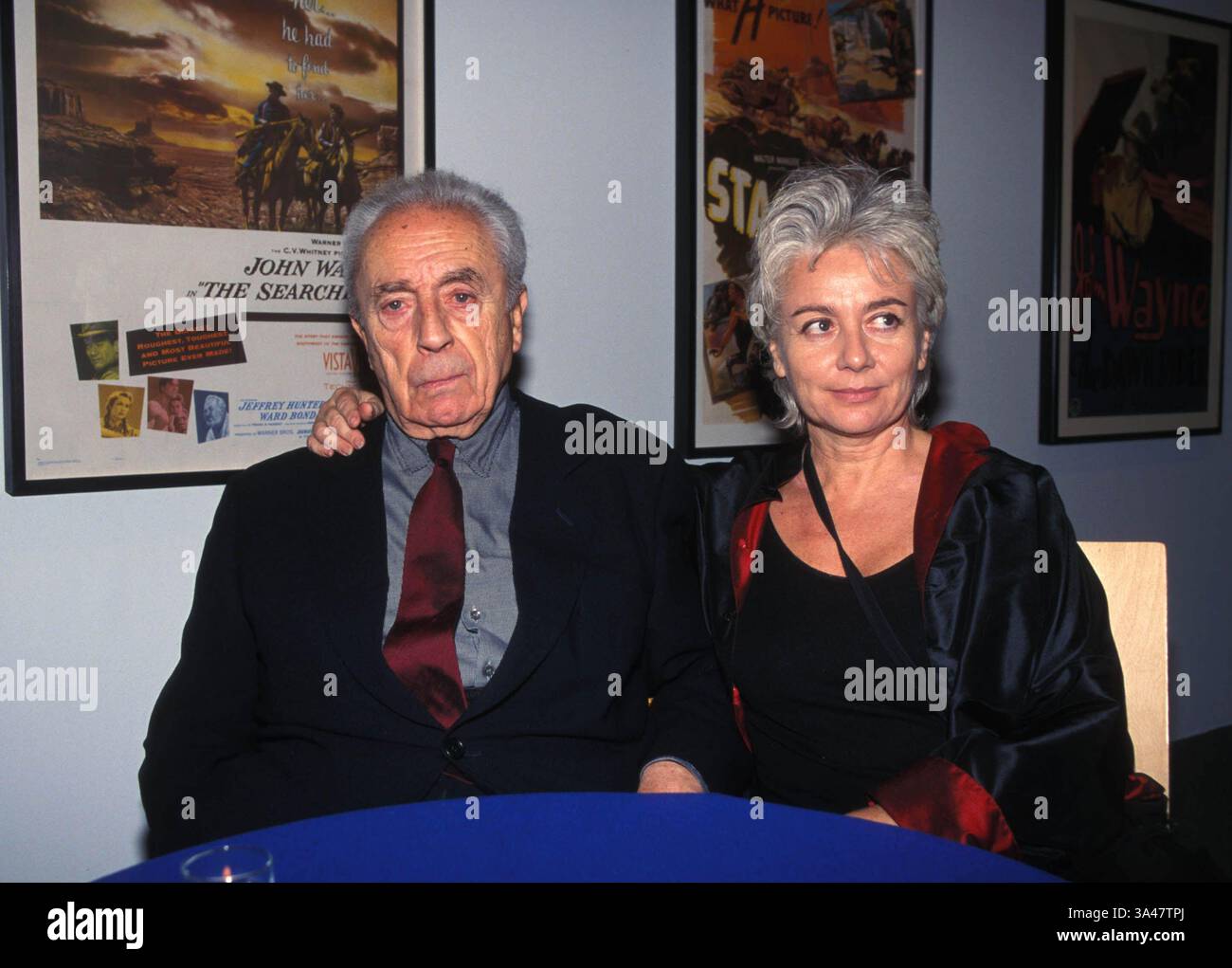Michelangelo antonioni and wife hi-res stock photography and images - Alamy