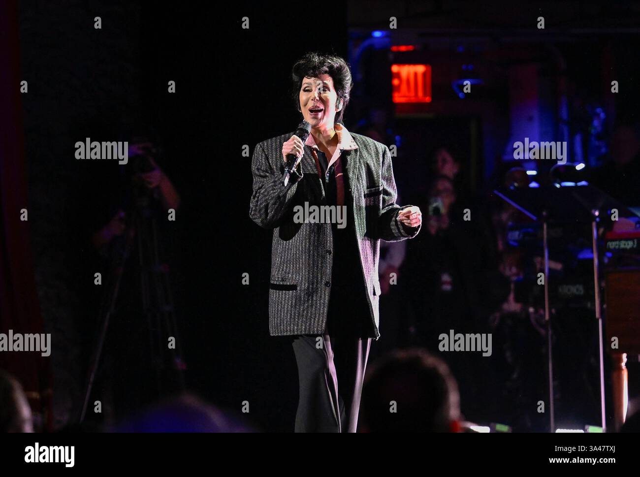 Cher performs at the 9th annual Love Rocks NYC concert benefiting God's ...