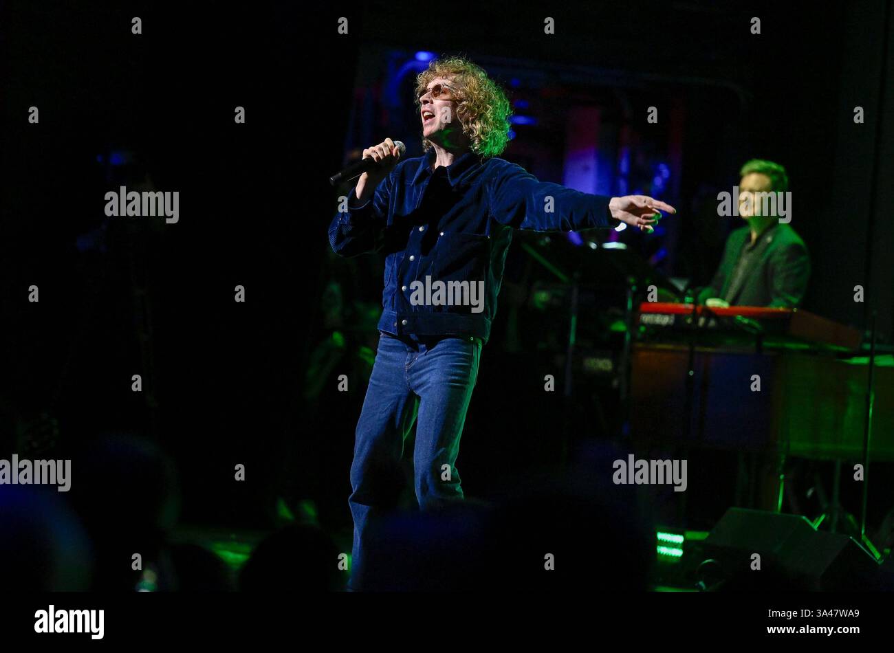 Beck Hansen performs at the 9th annual Love Rocks NYC concert ...