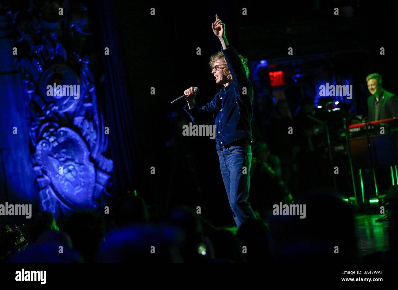 Beck Hansen performs at the 9th annual Love Rocks NYC concert ...