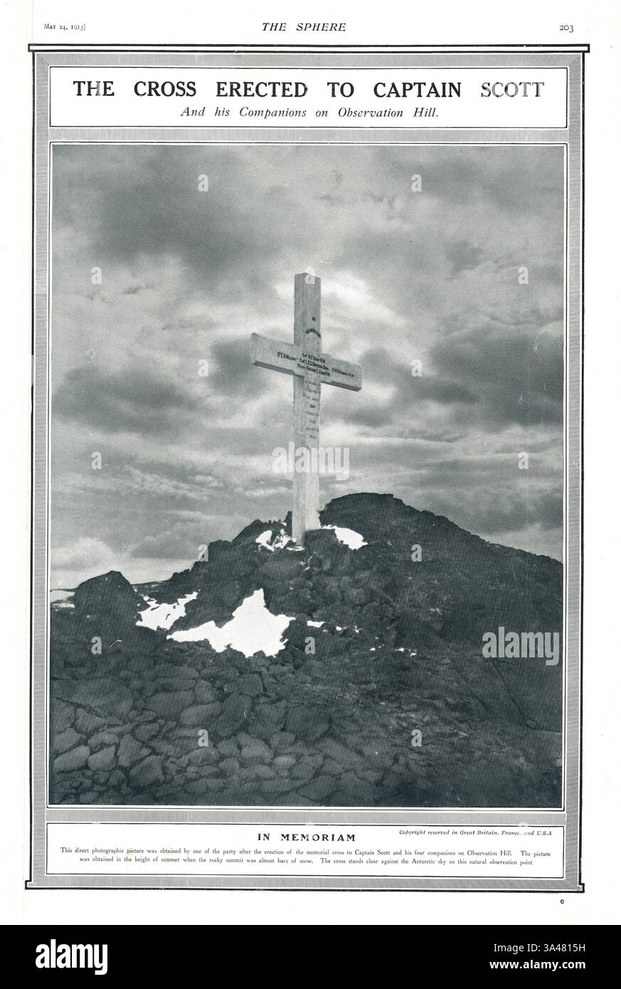 Shackleton memorial Cut Out Stock Images & Pictures - Alamy