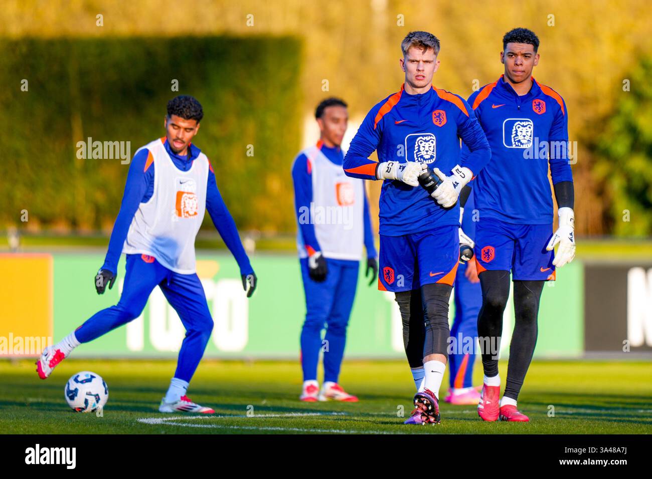 Zeist, Netherlands. 18th Mar, 2025. ZEIST, 18-03-2025, football, KNVB ...