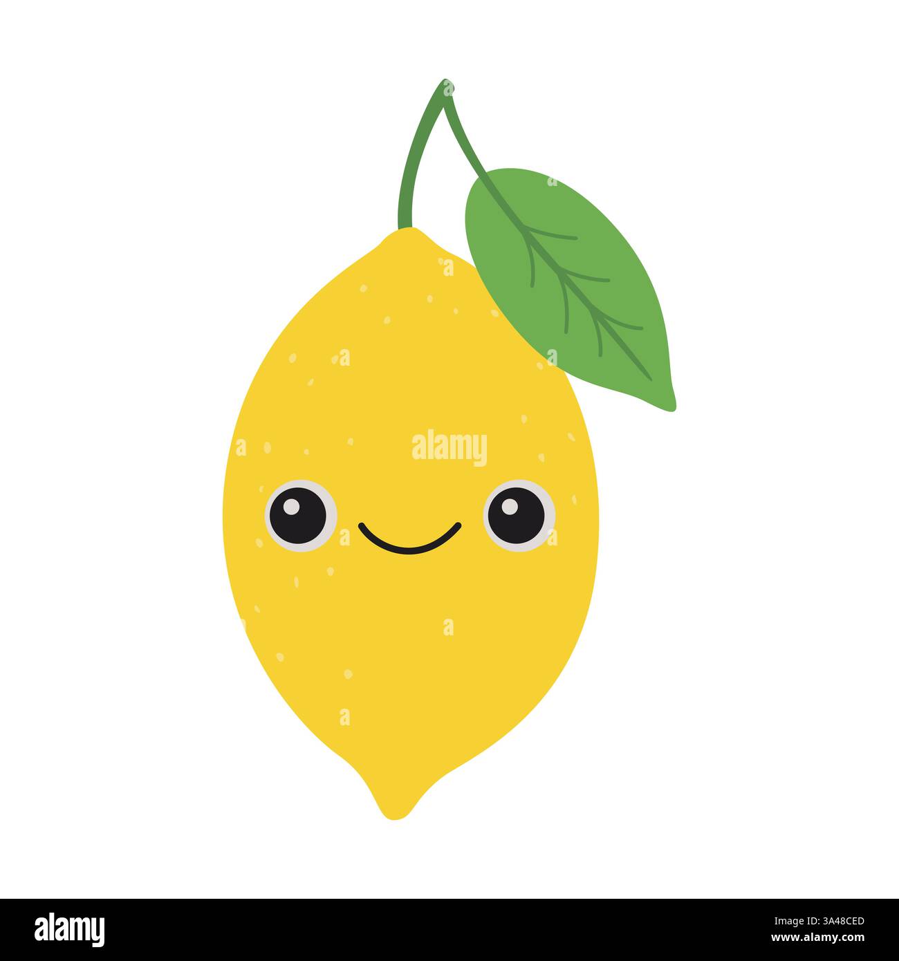 Happy lemon face eyes Cut Out Stock Images & Pictures - Alamy