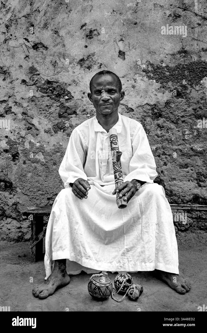 March 5, 2014 - Uganda - The last king of the Basuas, a pygmy tribe of ...