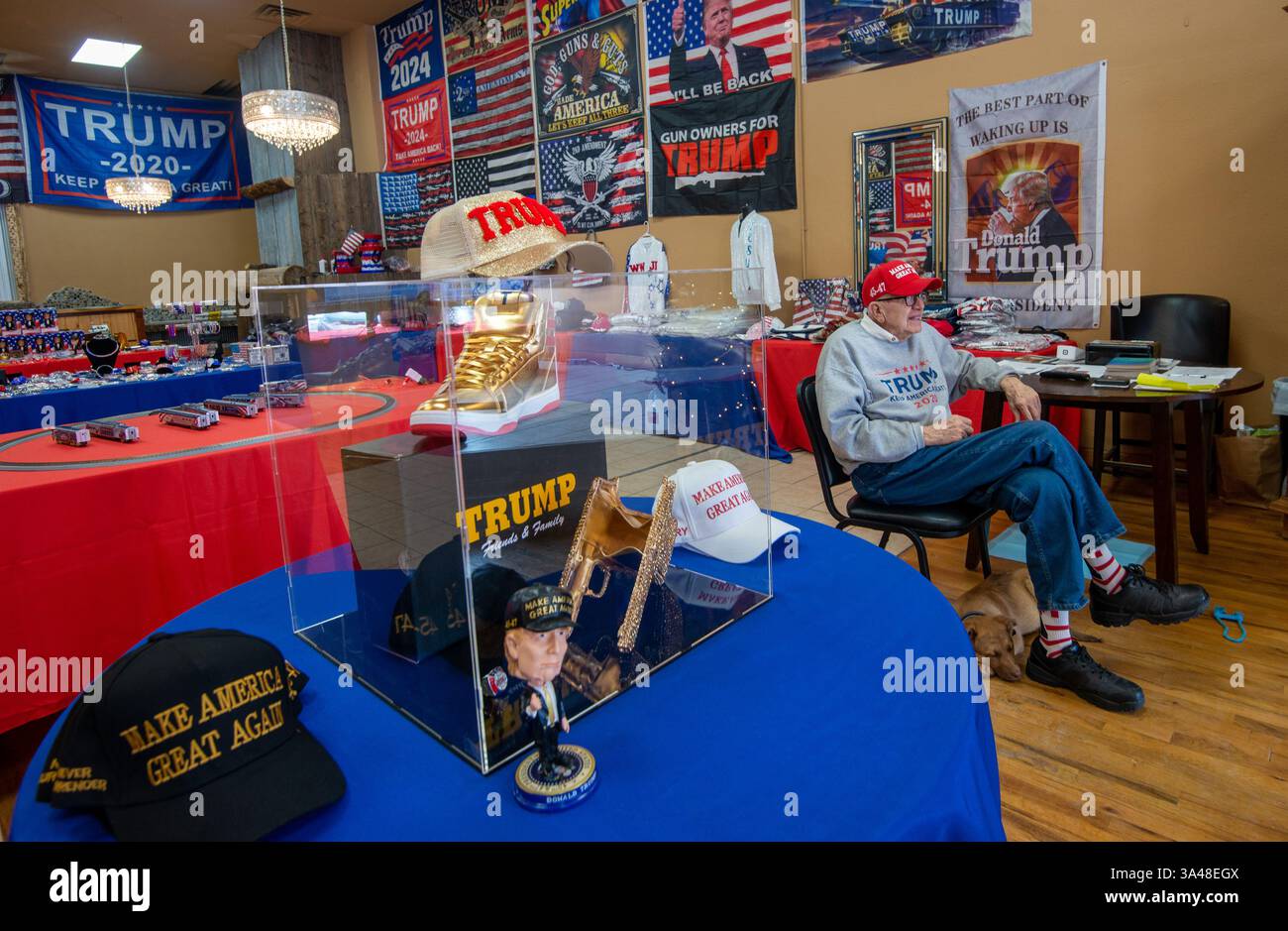 The interior of a Trump store is maintained by volunteers. Monte Vista ...