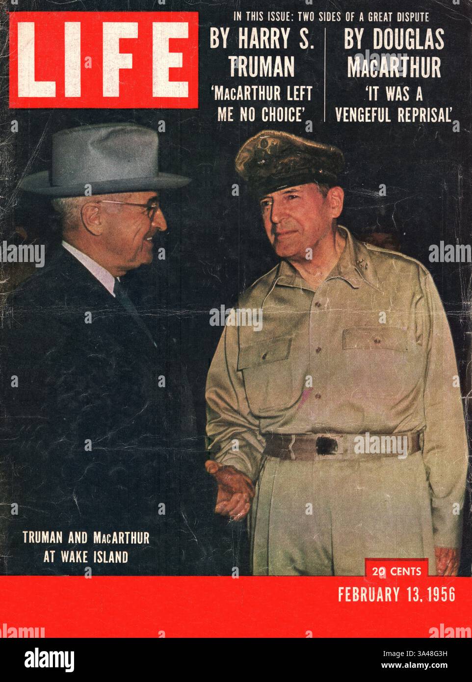 1956 life magazine truman and macarthur hi-res stock photography and ...