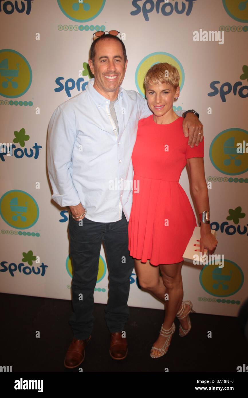 June 4, 2014 - New York, New York, U.S. - JESSICA and JERRY SEINFELD ...