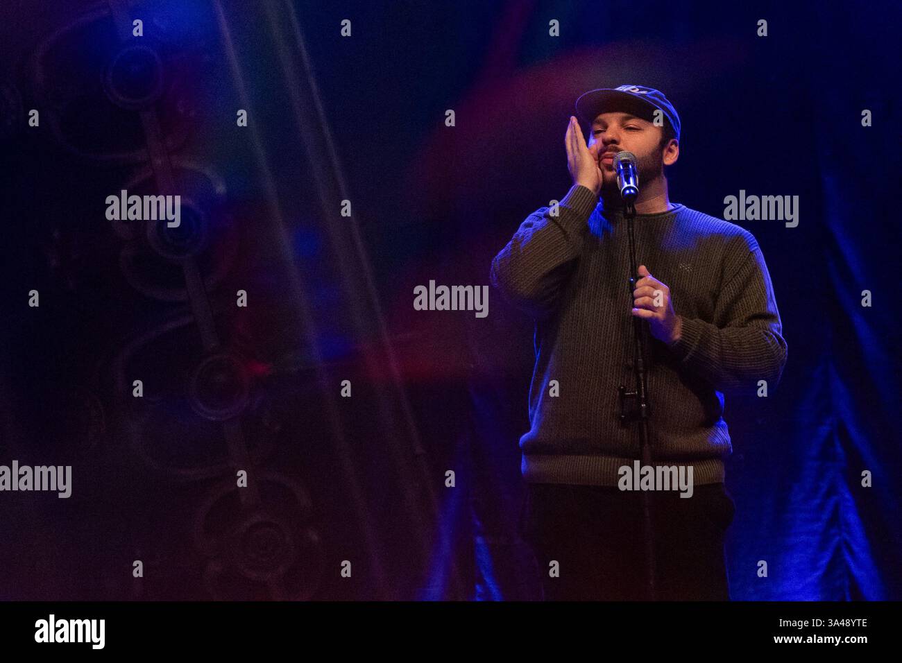 March 17, 2025. Lisbon, Portugal. Stand-Up Comedian from Brazil ...