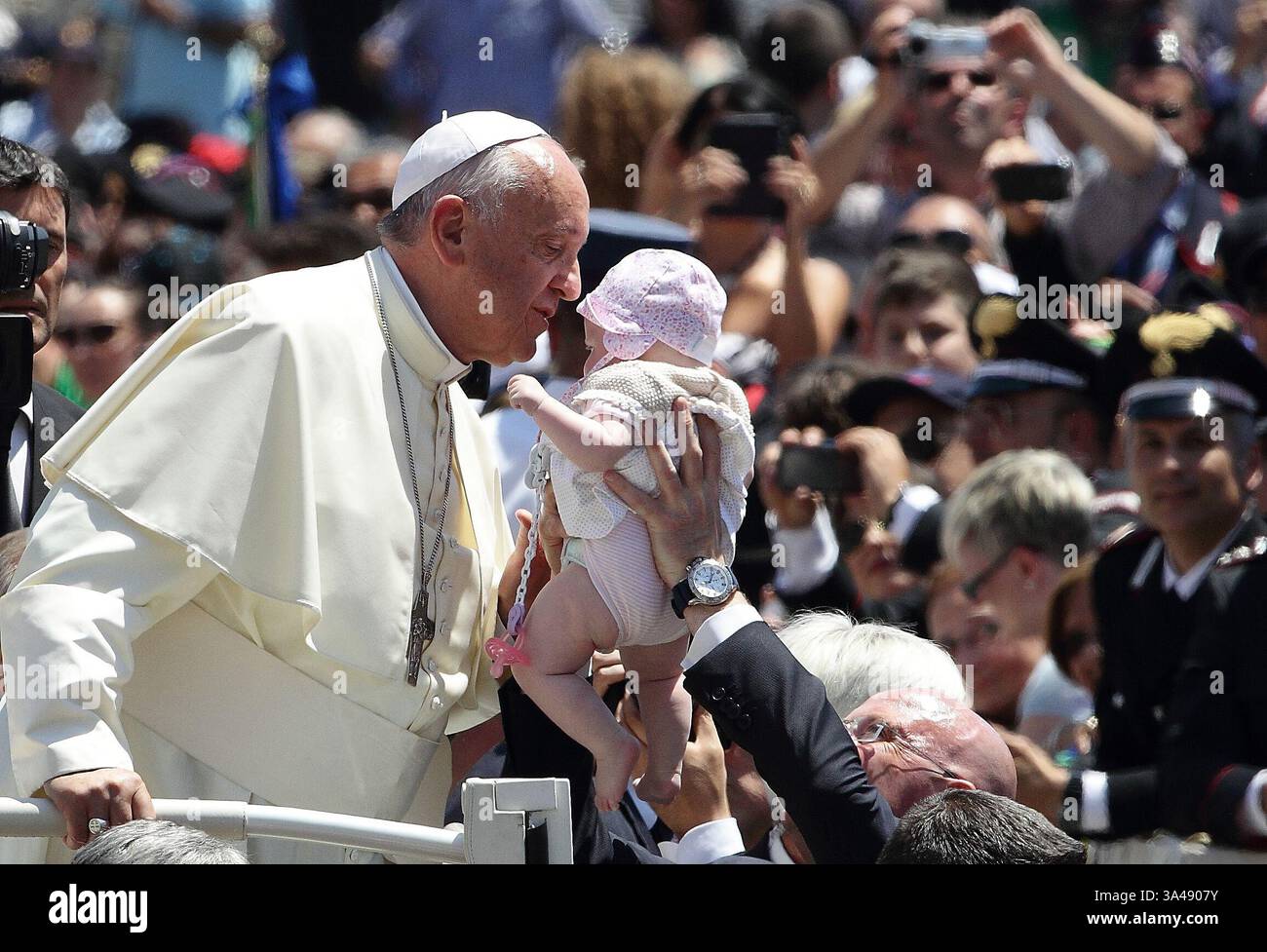 June 6, 2014 - Vatican City State (Holy See) - POPE FRANCIS during a special general audience ...