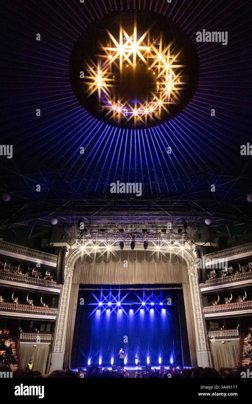 March 17, 2025. Lisbon, Portugal. Stand-Up Comedian from Brazil ...