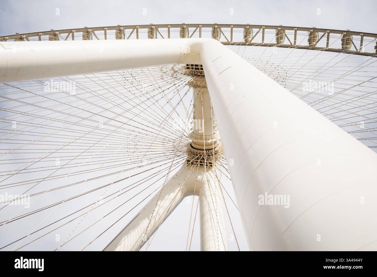 Dubai, UAE - March 8th 2025 : The Ain Eye Ferris wheel in Dubai ...