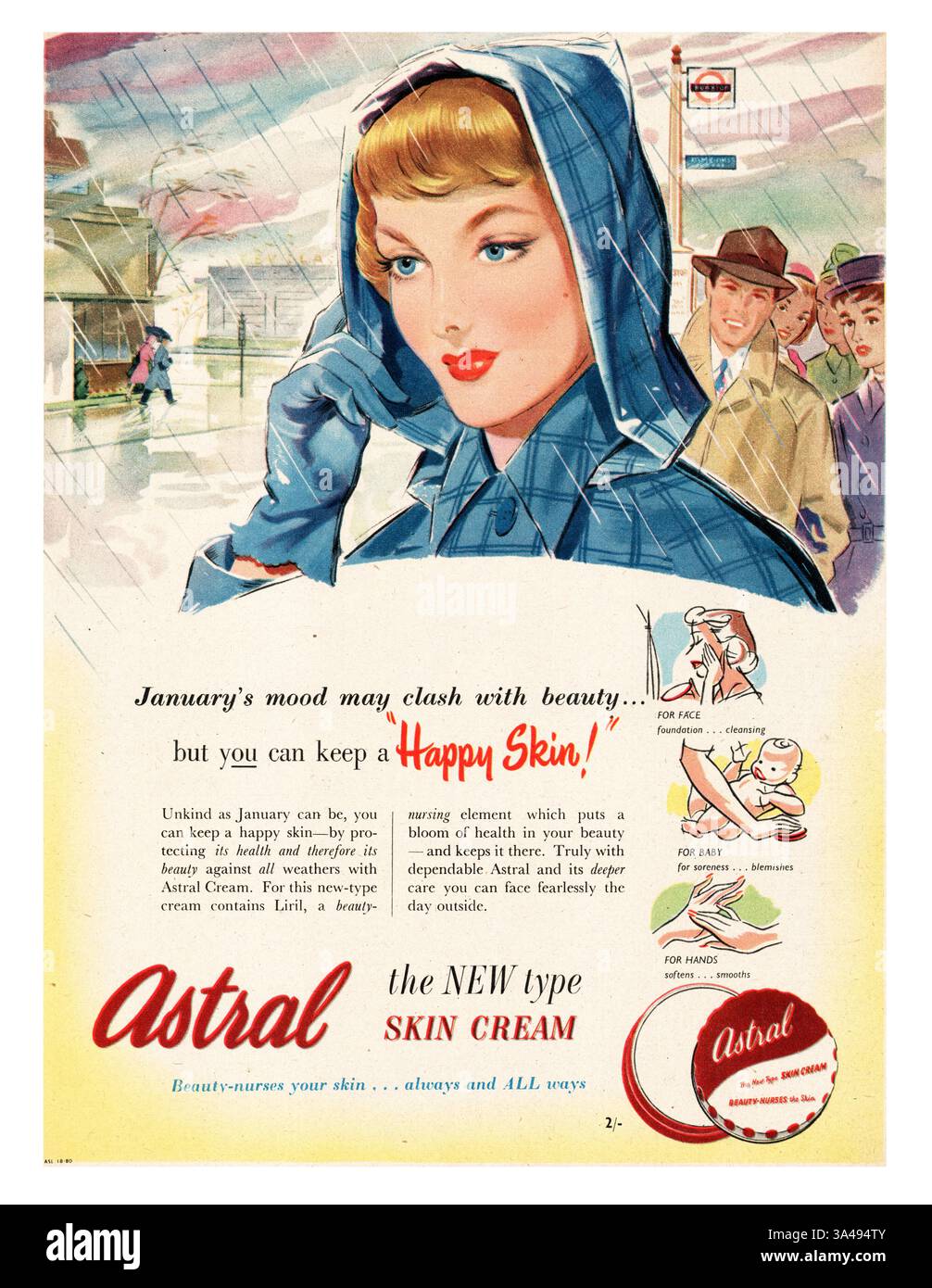 Skin care advert hi-res stock photography and images - Alamy