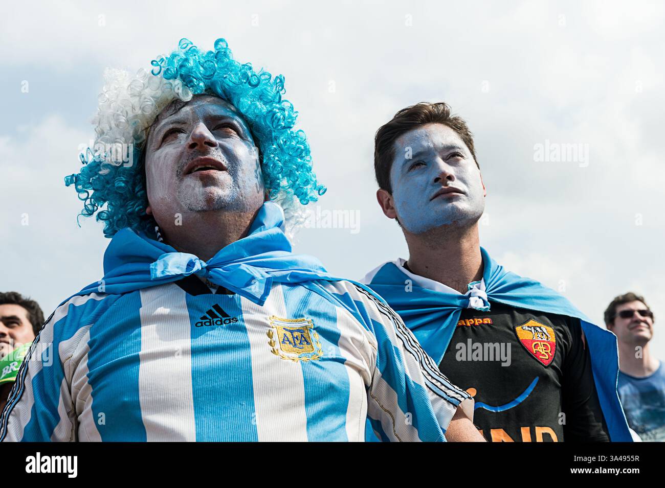 Jun 20, 2014 - Rio de Janeiro, Brazil - Fans enjoy the FIFA World Cup ...