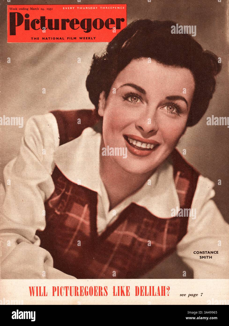 1951 picturegoer actress constance smith hi-res stock photography and images - Alamy