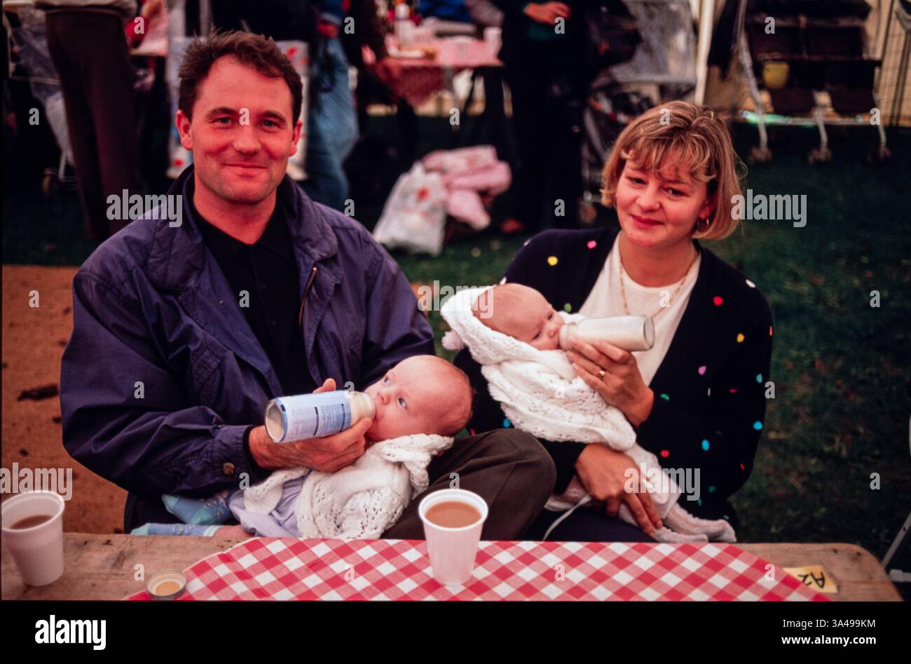 London England A gathering of parents and their children all born ...