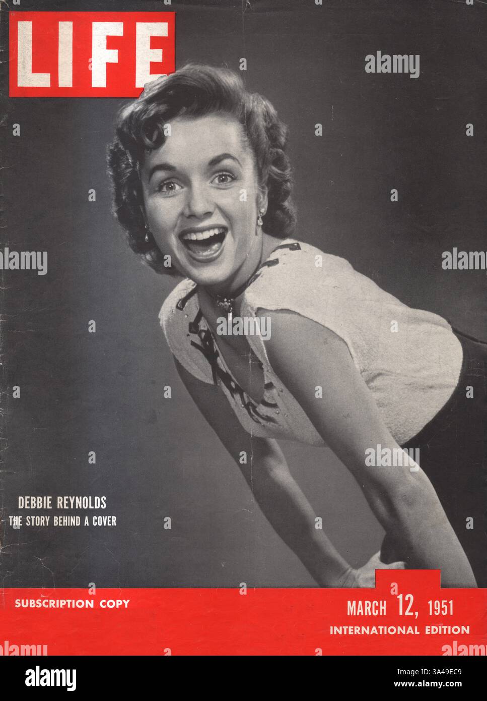 1951 life magazine actress debbie reynolds hi-res stock photography and ...