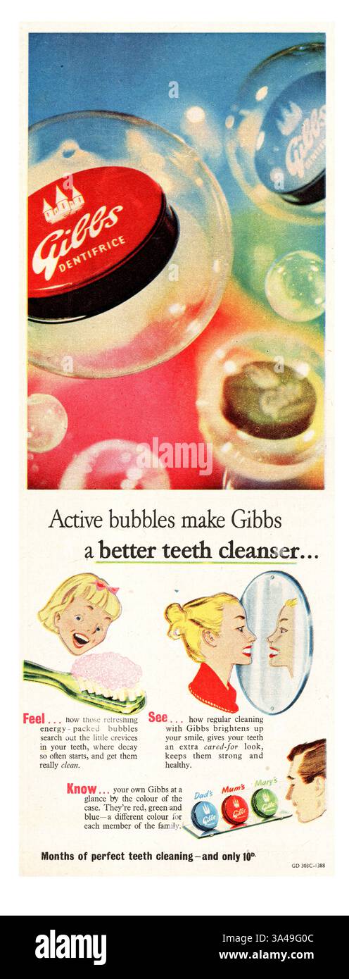 Gibbs toothpaste Cut Out Stock Images & Pictures - Alamy