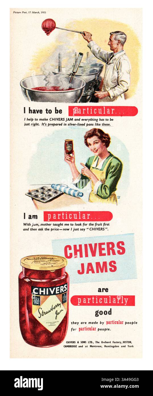 Chivers hi-res stock photography and images - Alamy