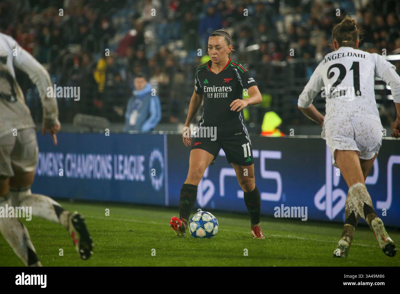 Madrid, Spain, March 18, 2025: Arsenal Women FC's Katie McCabe (11, M ...