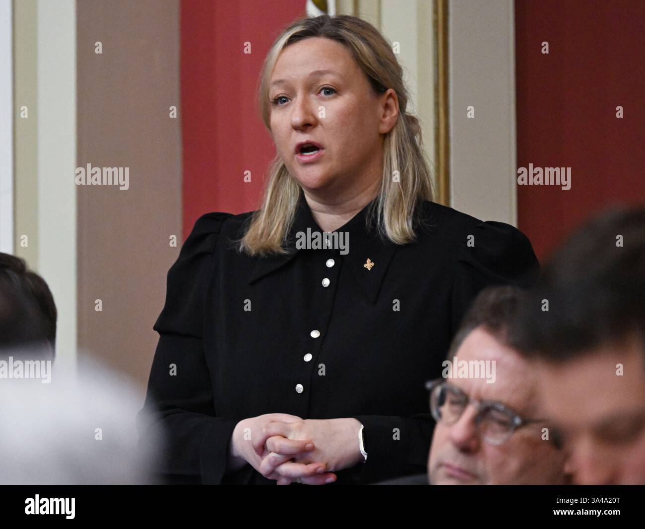 Quebec Minister of Natural Resources and Forests Maite Blanchette ...