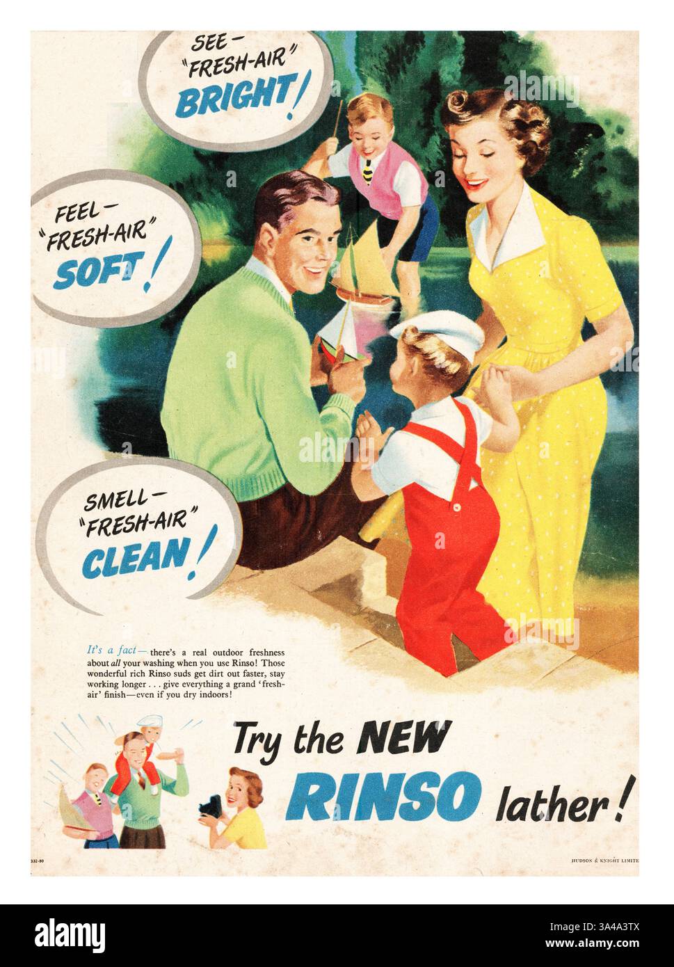 Washing machine advert Cut Out Stock Images & Pictures - Alamy