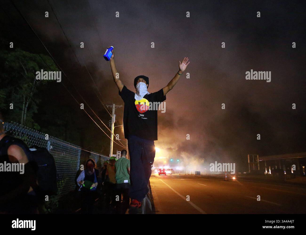 Ferguson missouri unrest august hi-res stock photography and images - Alamy
