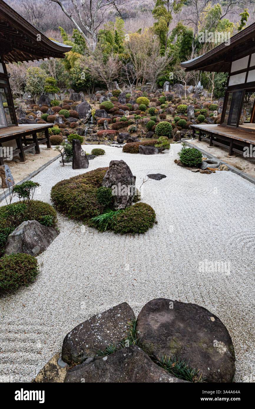 Daizo Kyoji Temple Garden in Fuefuki, Yamanashi Prefecture, Japan ...