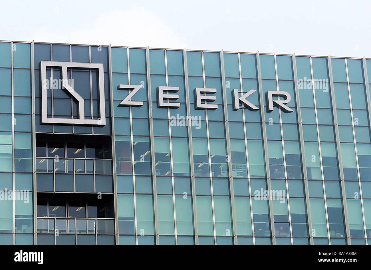 The office building of ZEEKR, a high-end smart electric vehicle brand ...