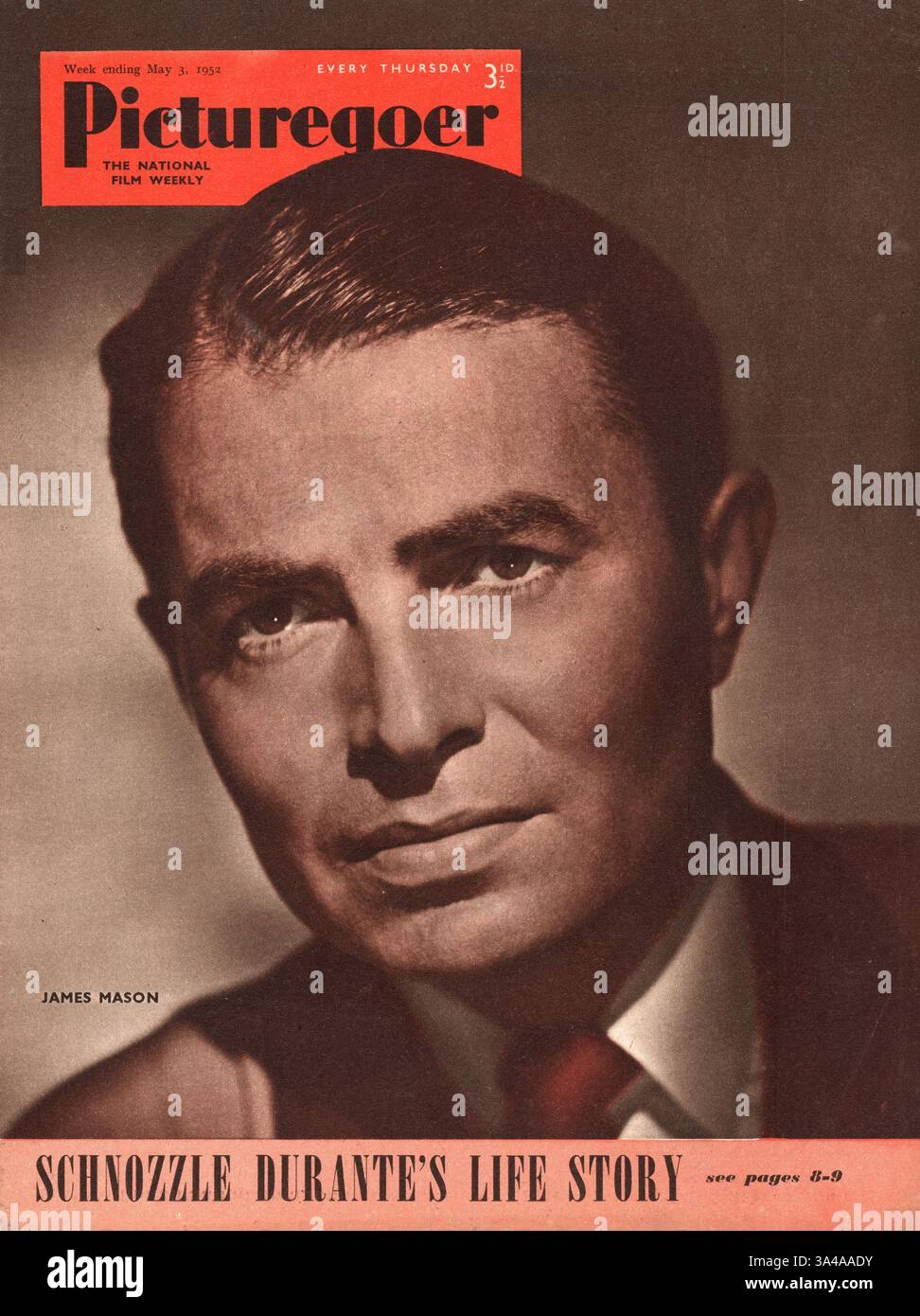 1952 picturegoer actor james mason hi-res stock photography and images - Alamy