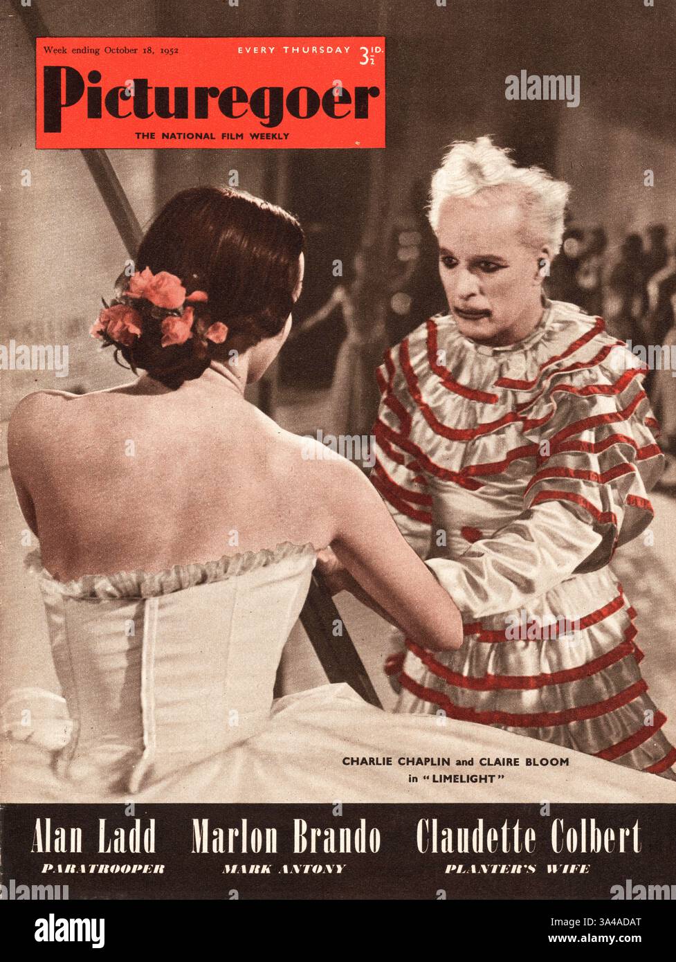 1952 picturegoer charlie chaplin hi-res stock photography and images ...