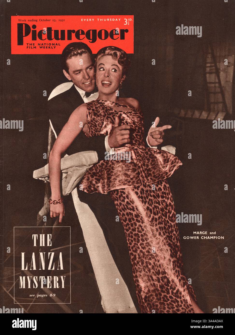 1952 picturegoer marge and gower champion hi-res stock photography and ...