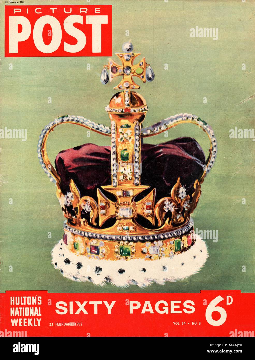 1952 picture post st edwards crown hi-res stock photography and images - Alamy