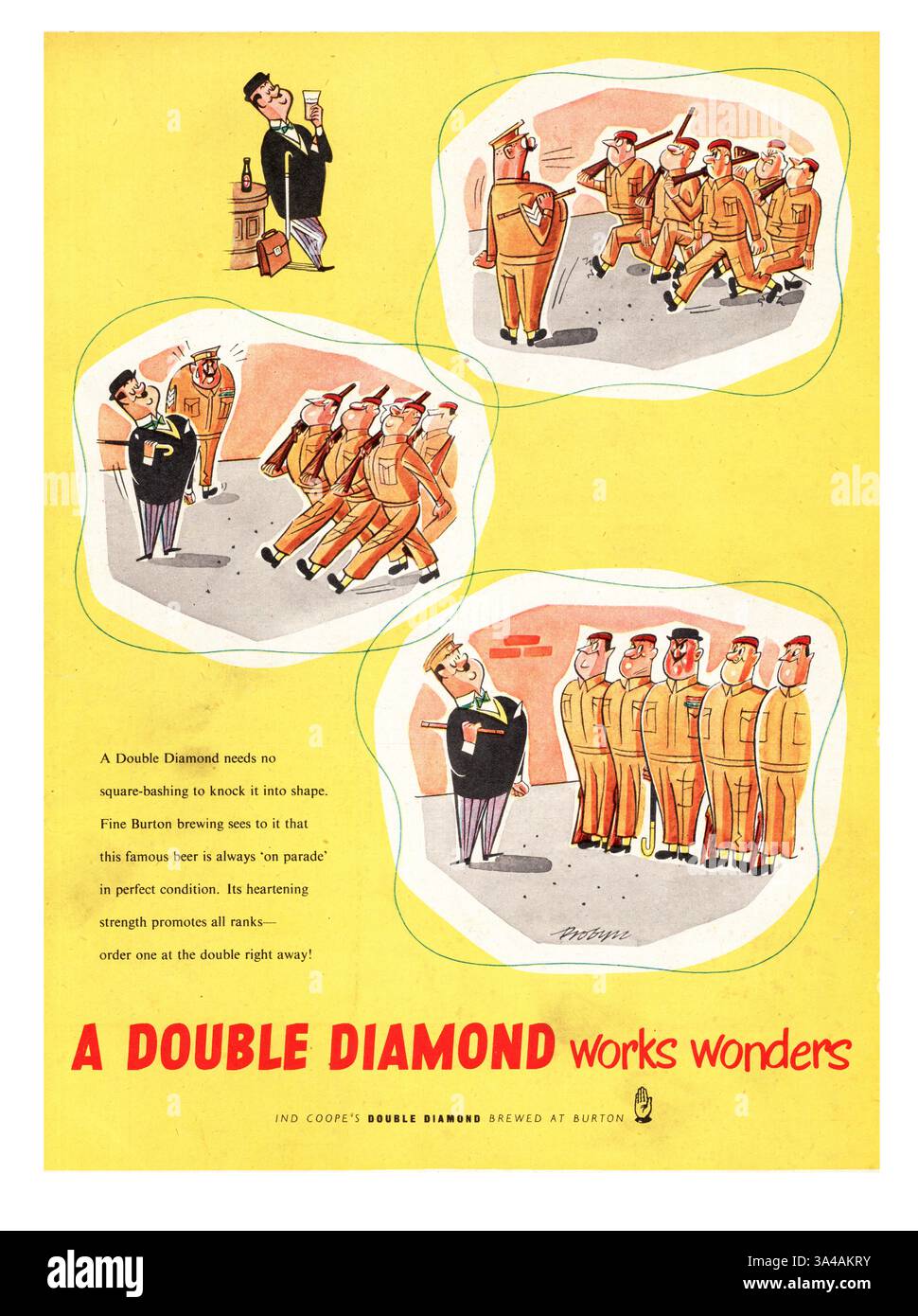 Ind coope double diamond hi-res stock photography and images - Alamy