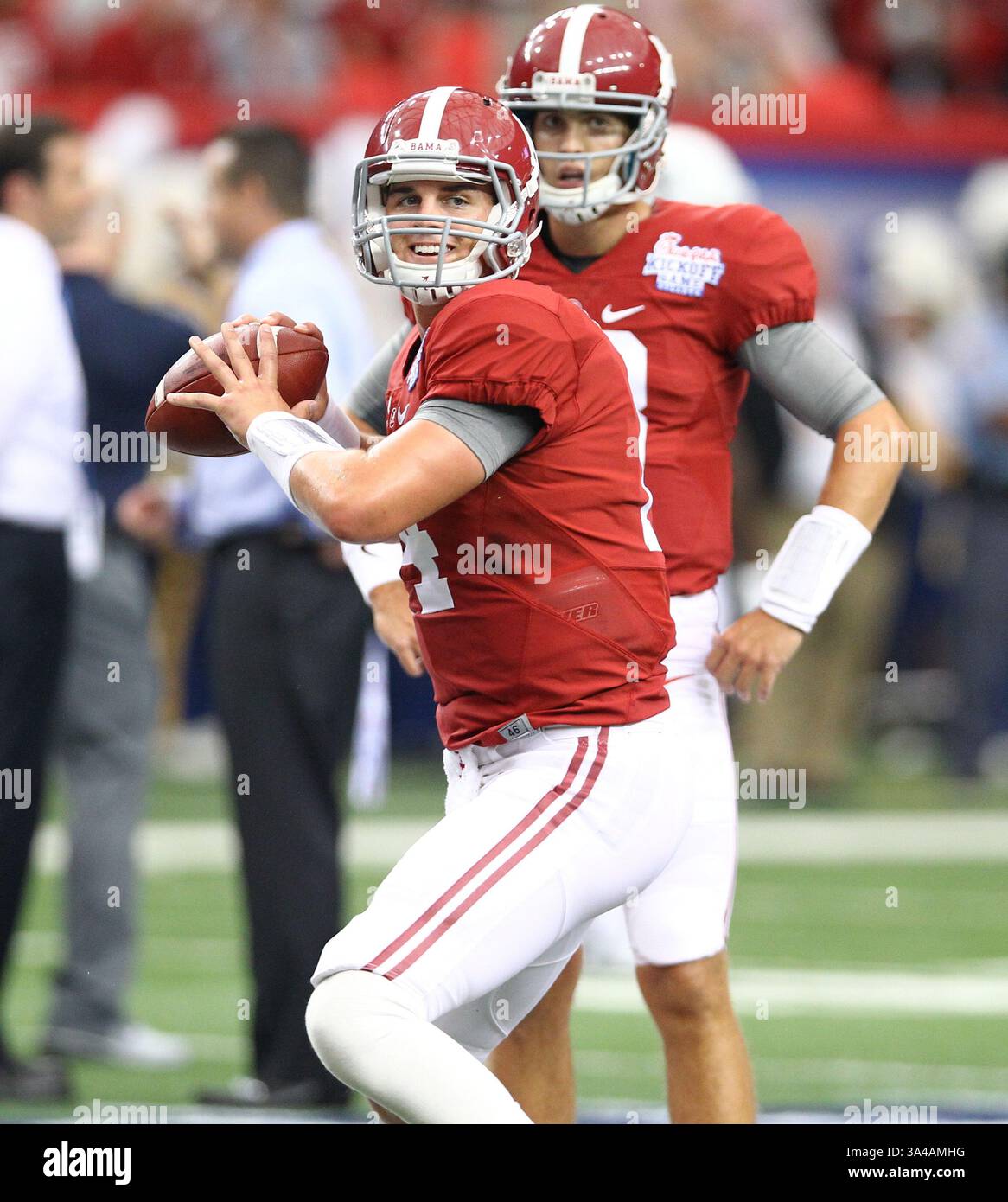 Aug. 30, 2014 - Atlanta, Georgia, USA - Alabama Crimson Tide ...