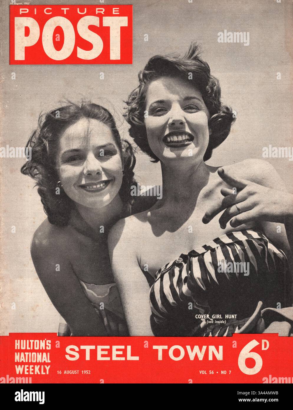 1952 picture post cover girls search competion hi-res stock photography ...