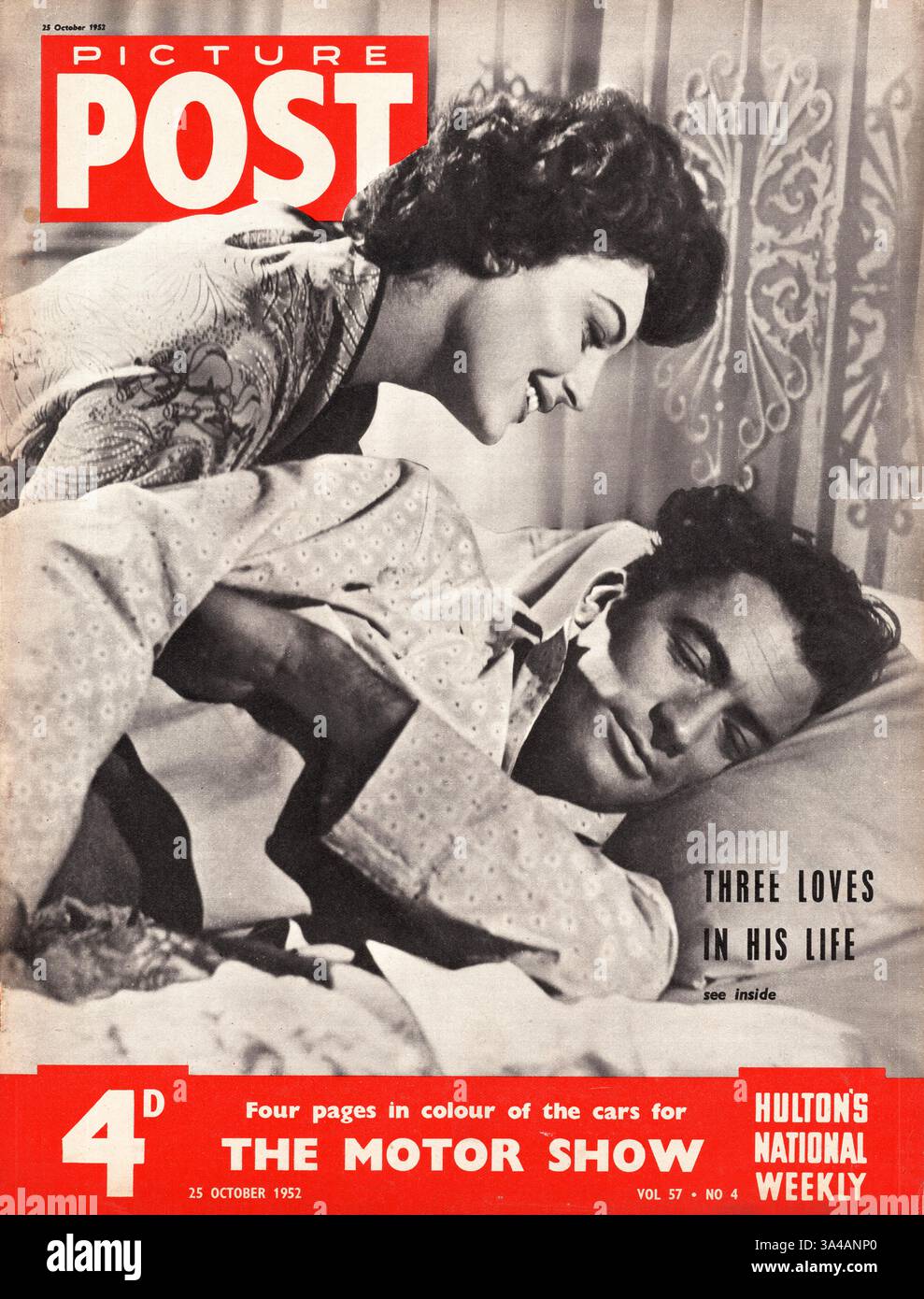 1952 picture post man asleep in bed hi-res stock photography and images ...