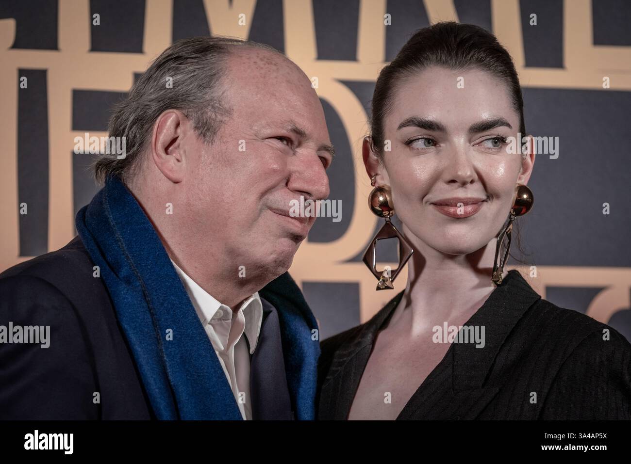London, UK. 18th March 2025. Pictured L-R: Hans Zimmer and Zoe Zimmer ...