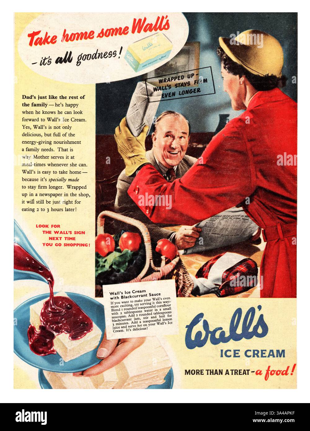 Wall's ice cream advert Cut Out Stock Images & Pictures - Alamy