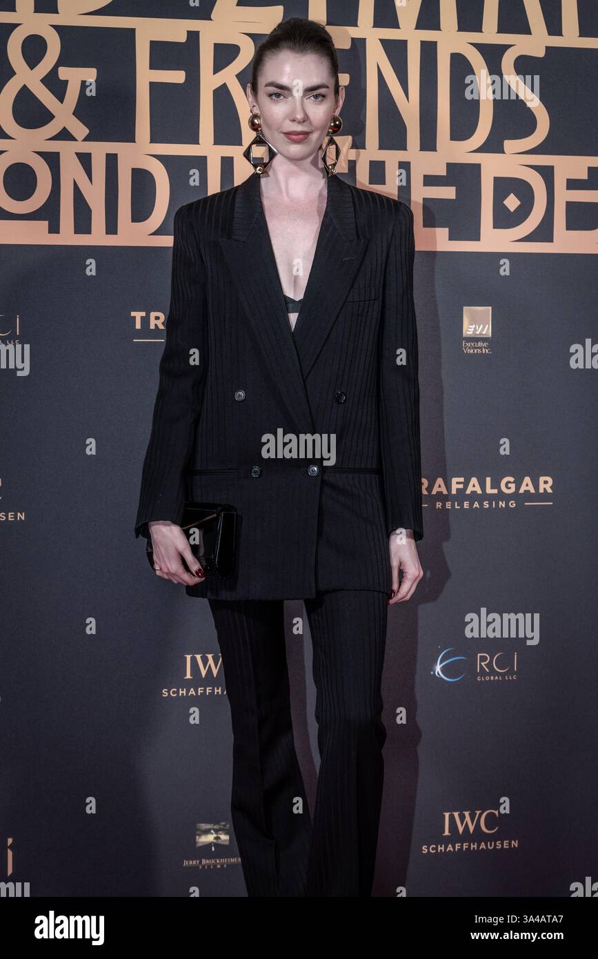 London, UK. 18th March 2025. Pictured: Zoe Zimmer attends ‘Hans Zimmer ...