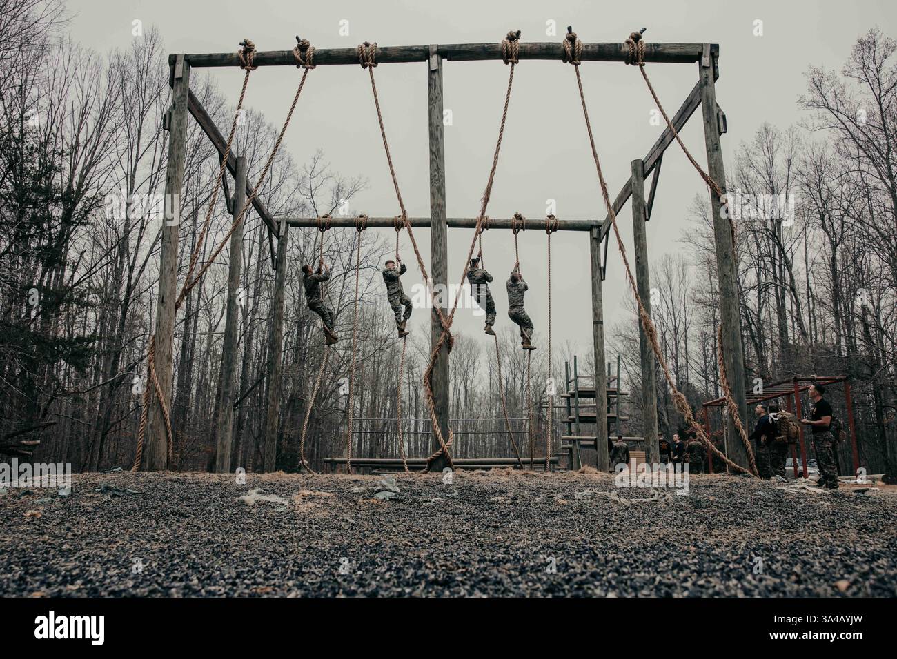 Quantico, Virginia, USA. 14th Mar, 2025. Students with the Force ...