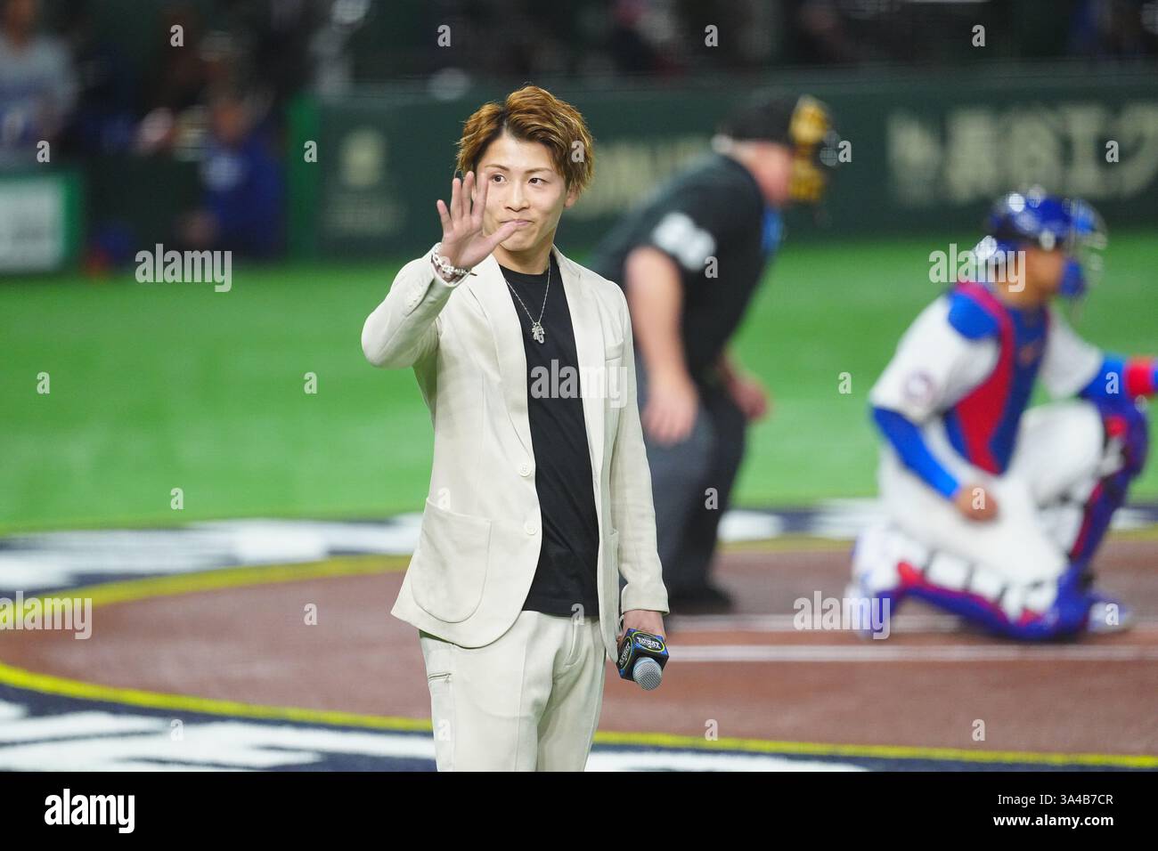 Boxer Naoya Inoue MARCH 18, 2025 - Baseball : MLB World Tour Tokyo ...