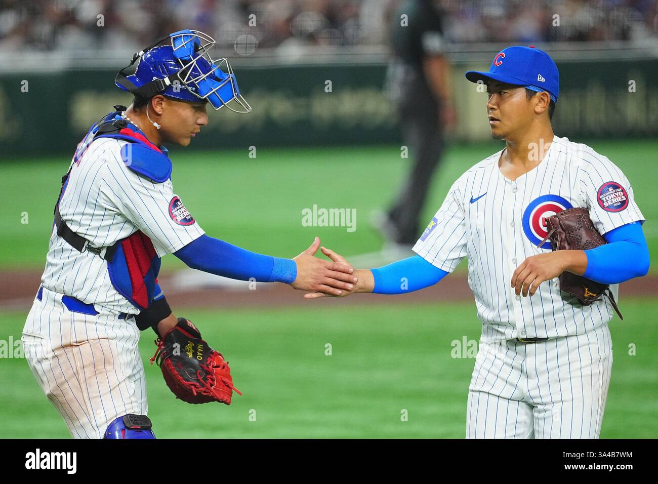 Tokyo, Japan. 18th Mar, 2025. Shota Imanaga (Cubs) Baseball : MLB World ...