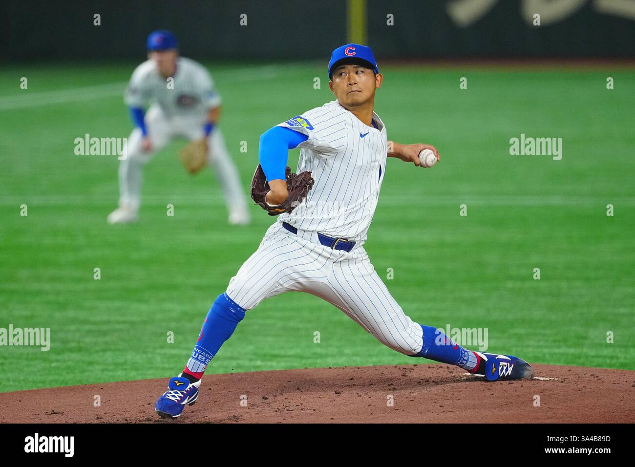 Tokyo, Japan. 18th Mar, 2025. Shota Imanaga (Cubs) Baseball : MLB World ...