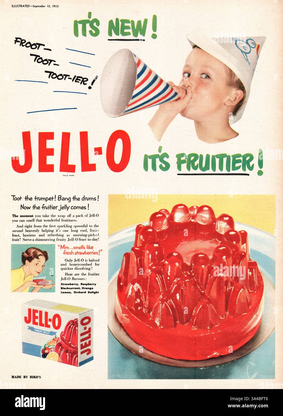 Jelly advert hi-res stock photography and images - Alamy