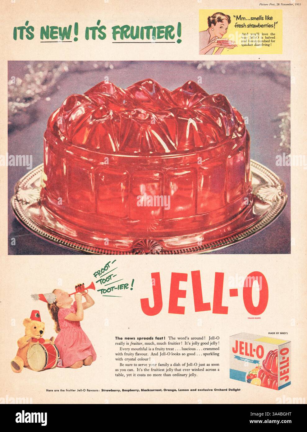 Jelly advert hi-res stock photography and images - Alamy