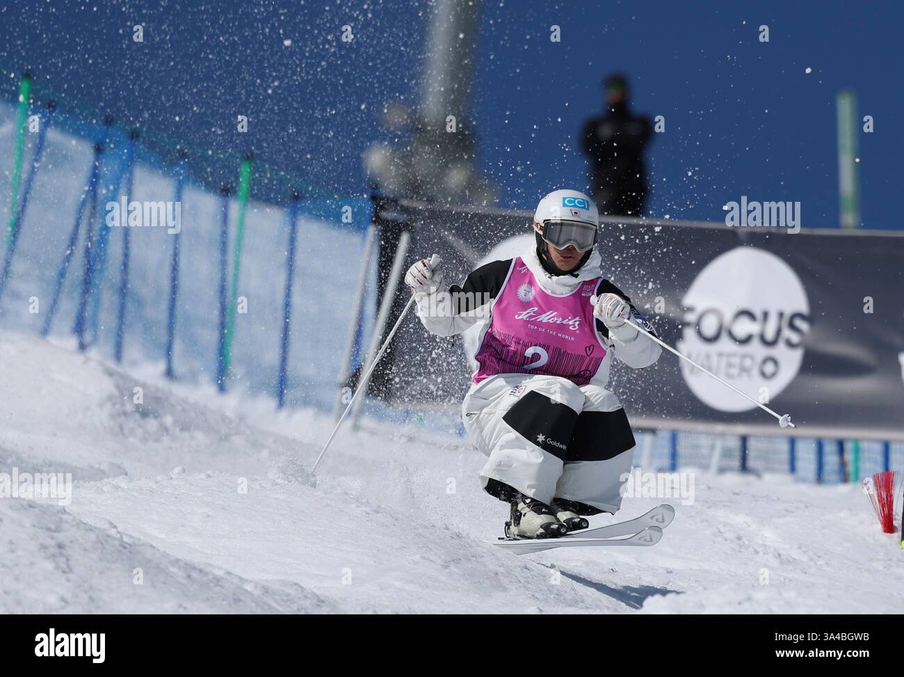 Ikuma Horishima of Japan competes during men's moguls qualification of ...