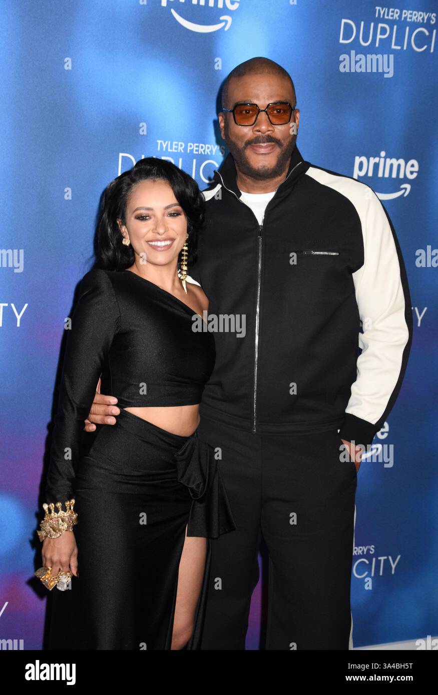 New York, NY, USA. 18th Mar, 2025. Kat Graham and Tyler Perry at the NY ...